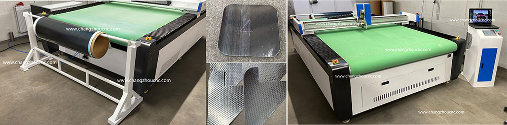 Carbon Fiber Prepregs CNC Oscillating Knife Cutting Machine - China CZ CNC