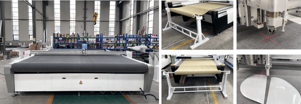 Tarpaulins Tarp CNC Oscillating Knife Digital Cutting Machine - China ...